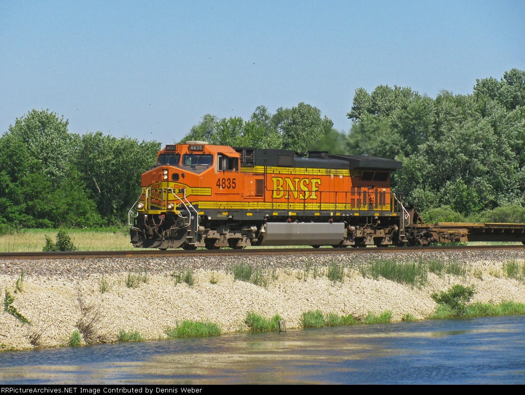 BNSF 4835, BNSF's Aurora Sub.